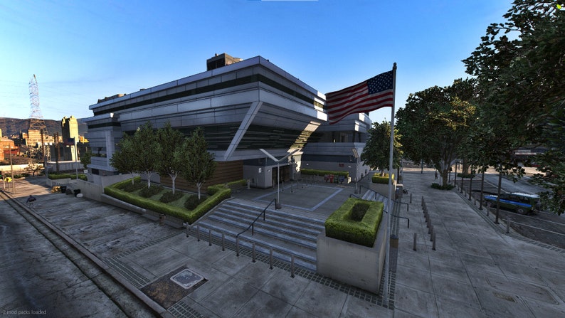 GTA V Map: Mission Row Police Department Fivem Ready Optimized 80 USD ...