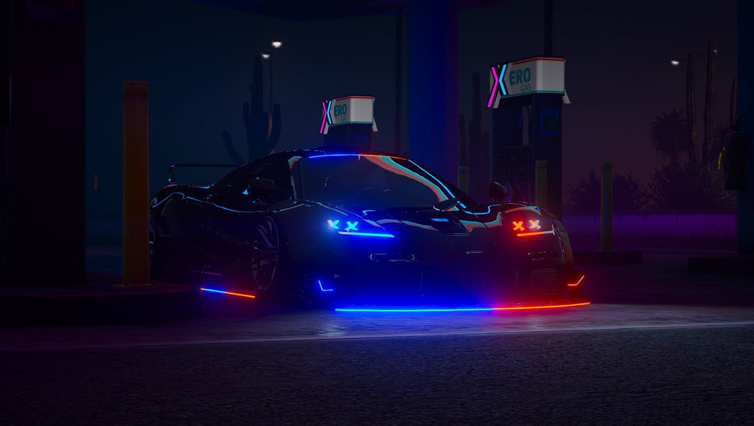 GTA V Solo Vehicle: Mclaren F1 Police Edition Fivem Ready High Quality ...