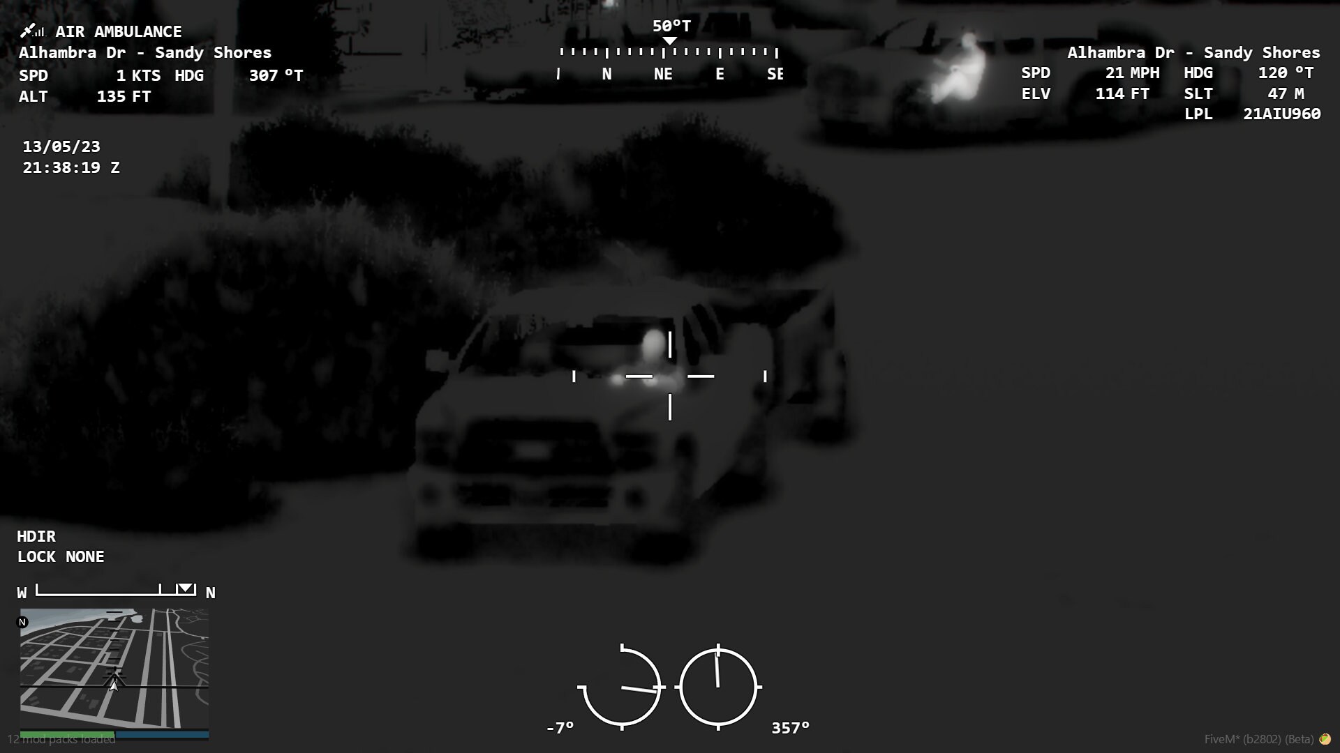 GTA V Script: The Most Advanced Helicopter Camera FiveM Ready Target Lock-On Custom Spotlight ...