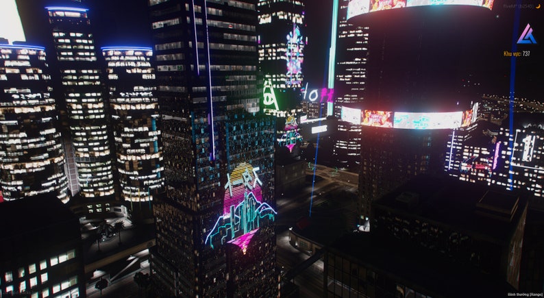 Mapa de GTA V: Cyberpunk Town / FiveM Ready / Animado / Alta calidad ...