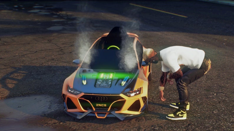 GTA V Solo Vehicle: Audi RS6 Mini Fivem Ready High Quality Optimized 35 ...