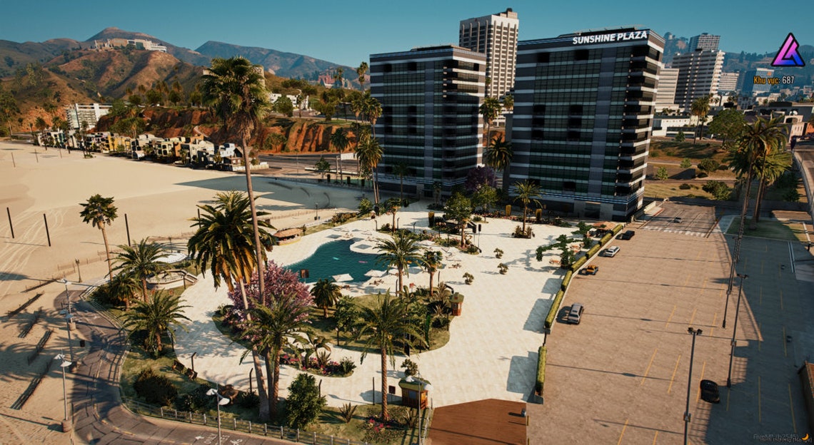 Mapa de GTA V: Sunshine Plaza / FiveM Ready / Alta calidad / Optimizado ...