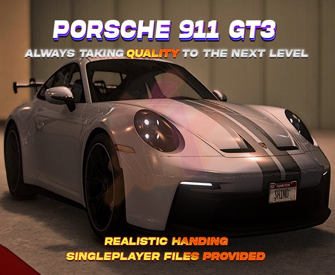 GTA V Solo Vehicle: Porsche 911 GT3 FiveM Ready High - Etsy.de
