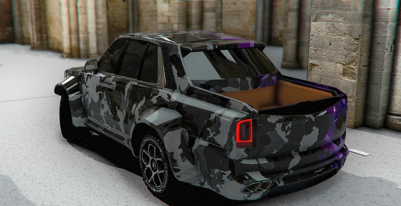 GTA V Solo Vehicle: Rolls Royce Fivem Ready Custom Pickup Edition High ...