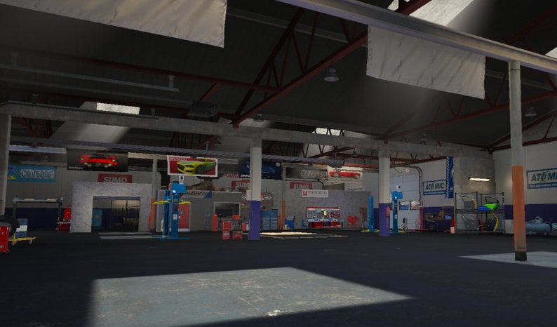 Mapa de GTA V: Sport Racer Garage / FiveM Ready / Alta calidad ...