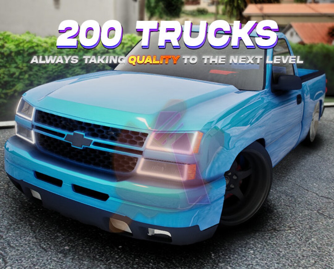 GTA V Vehicle Pack: 200 Trucks Fivem Ready Optimized - Etsy Canada