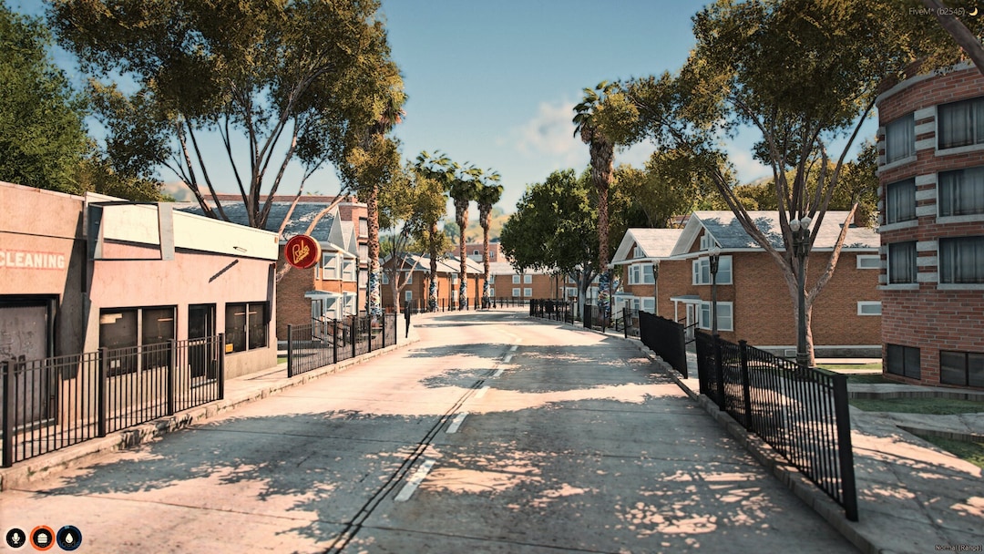 GTA V Map: Chicago District Hood Fivem Ready High Quality Optimized 120 ...