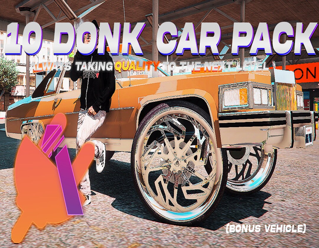 GTA V Vehicle Pack: 10 Donk Cars Fivem Ready Optimized - Etsy Canada