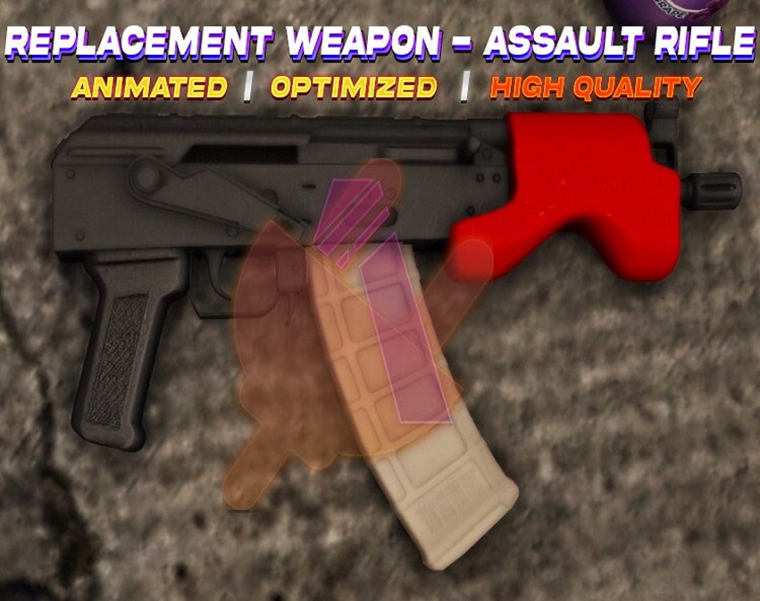 Arma individual de GTA V: Draco / FiveM Ready / Optimizada / Cargador ...