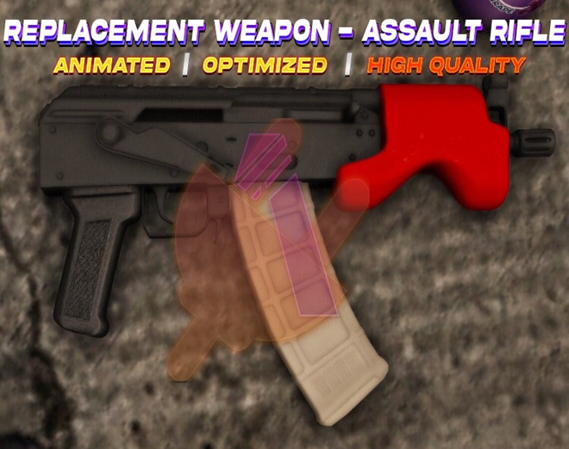GTA V Solo Weapon: Draco Fivem Ready Optimized Extended Magazine ...