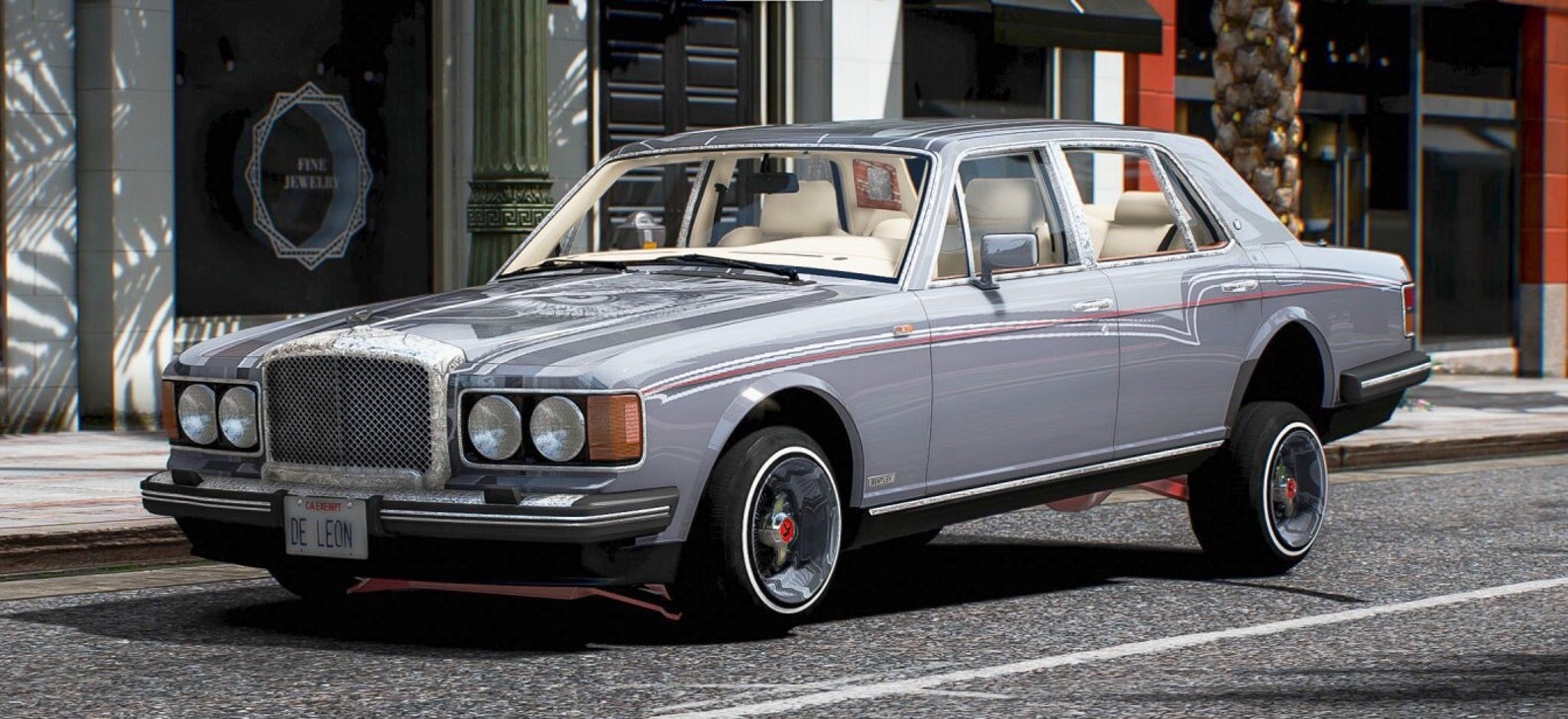 GTA V Solo Vehicle: 1991 Bentley Fivem & Singleplayer Ready High ...