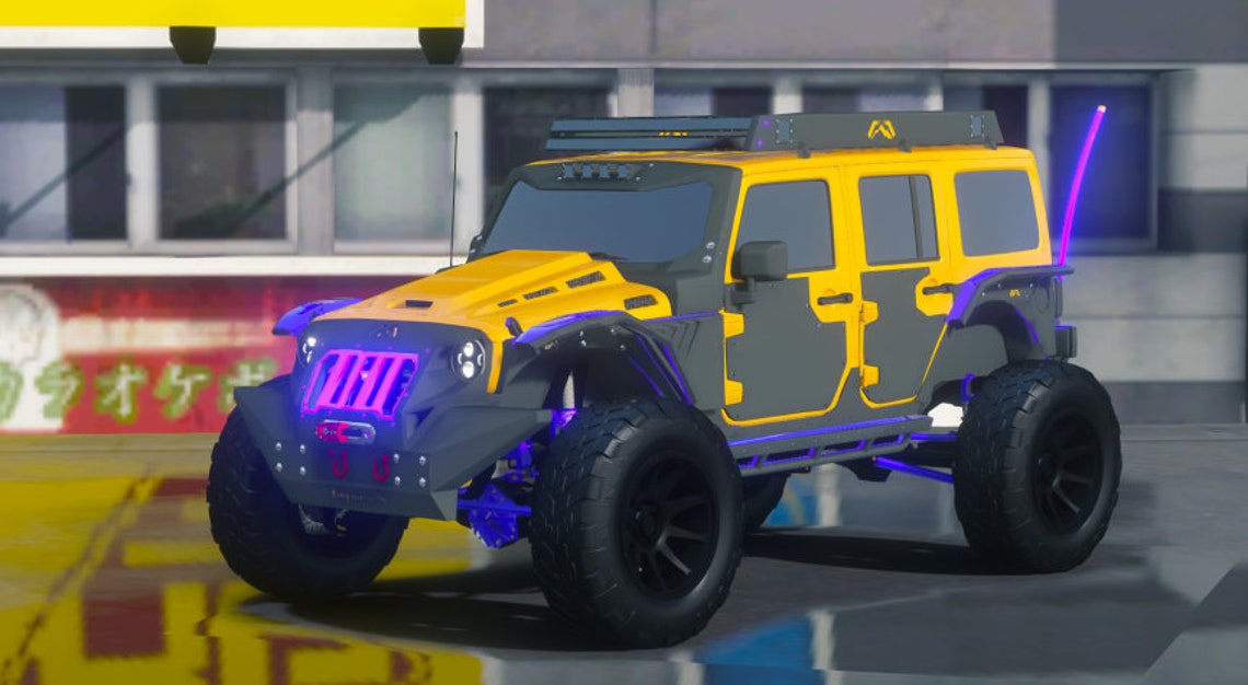 GTA V Solo Vehicle: Jeep Rubicon Fivem Ready High Quality Optimized 60 ...