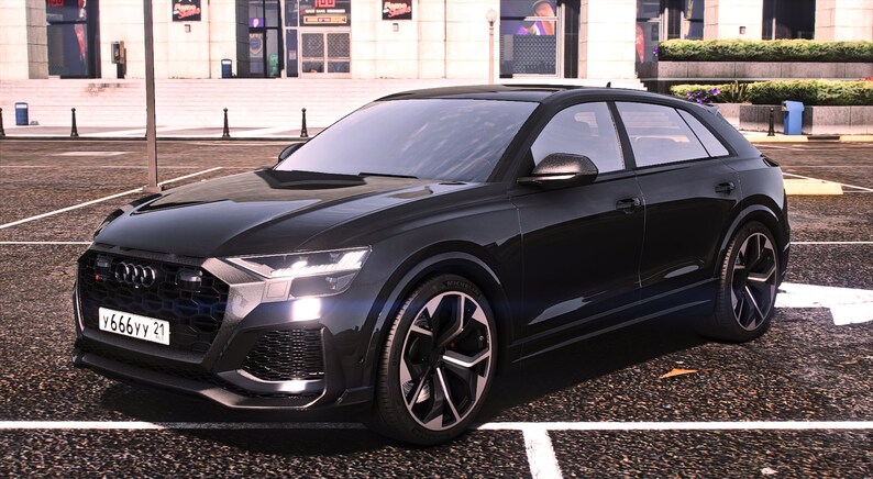 GTA V Solo Vehicle: Audi RS Q8 Fivem Ready High Quality Optimized ...