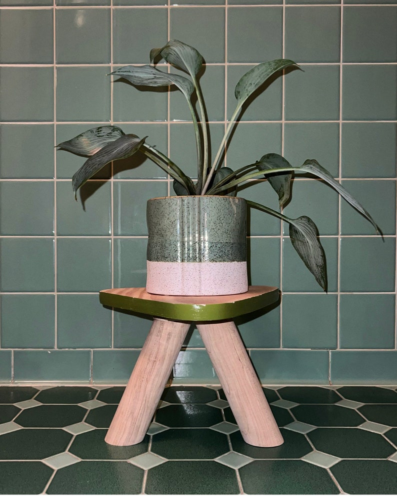 Two Legged Table - Etsy