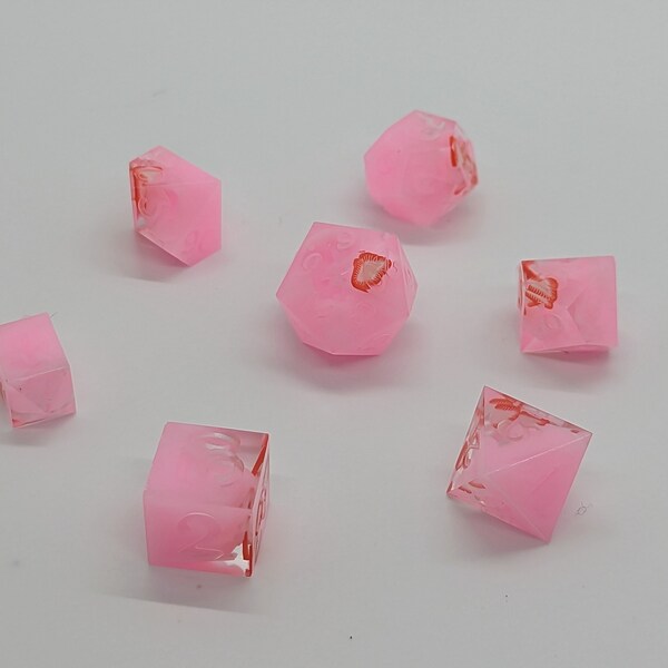 Strawberry Dice - Etsy