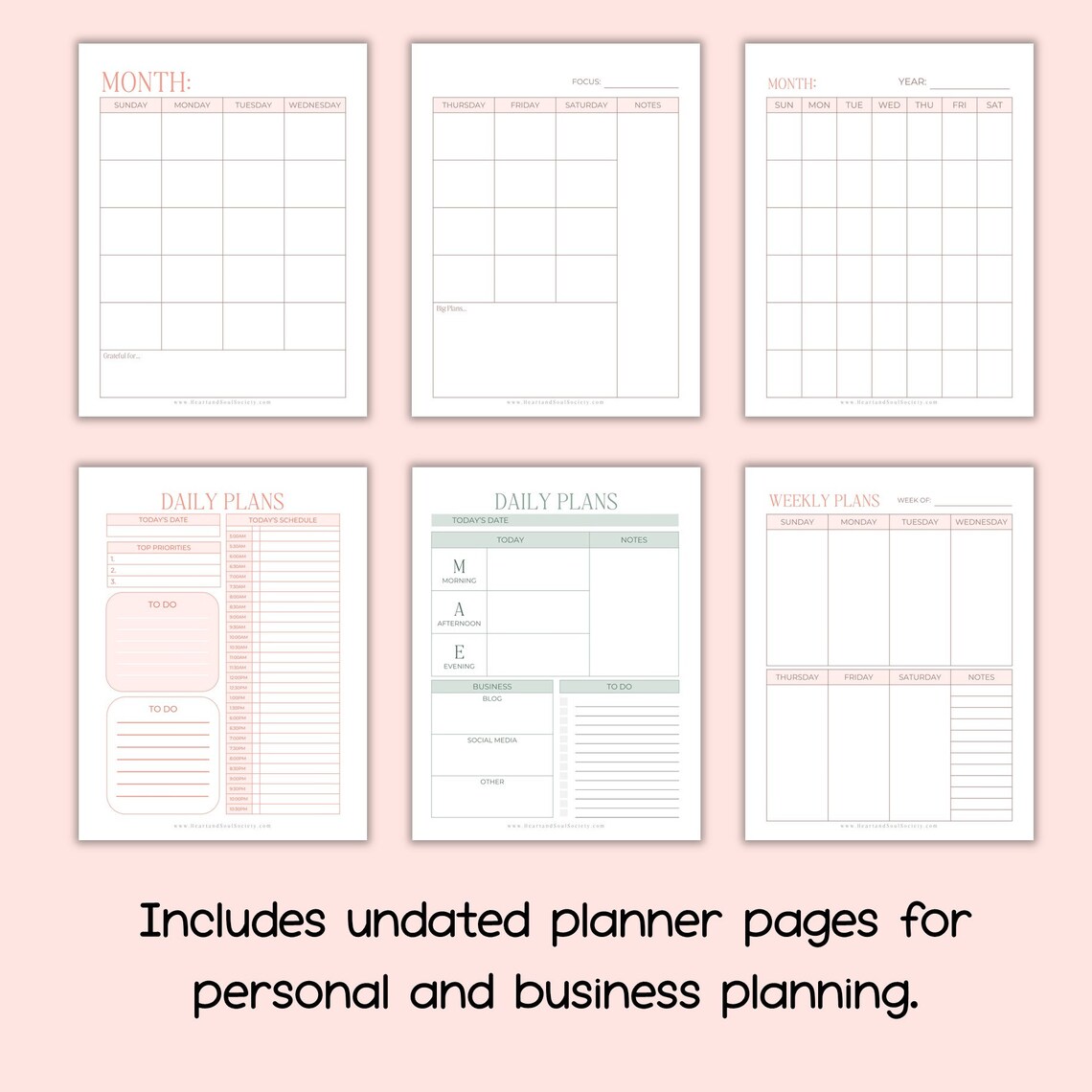 Printable Digital Product Planner Kit, Digital Product Toolkit, Digital ...