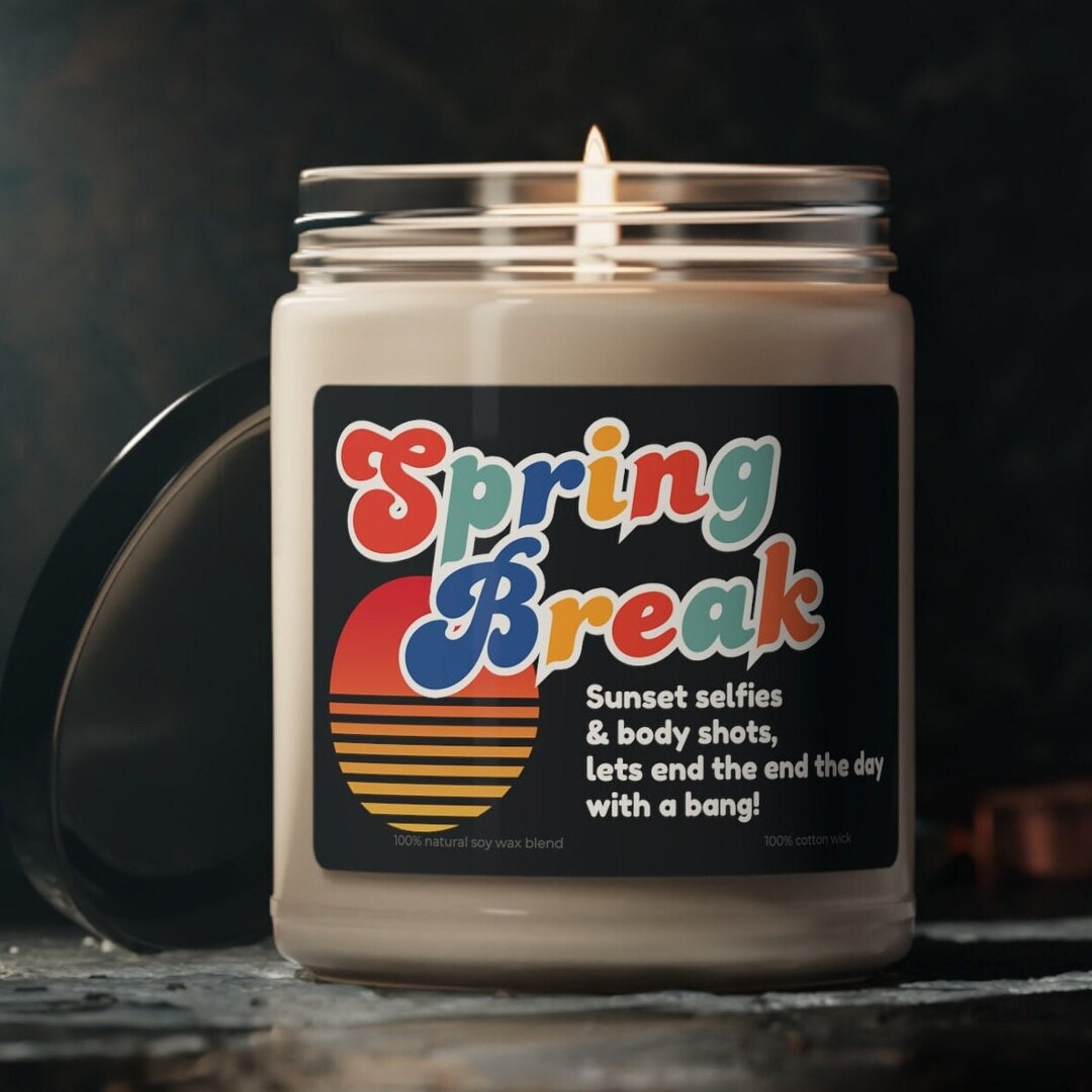 Spring Break Sandy Toes & Sun-kissed Nose Candle: 9oz Perfect Beach ...