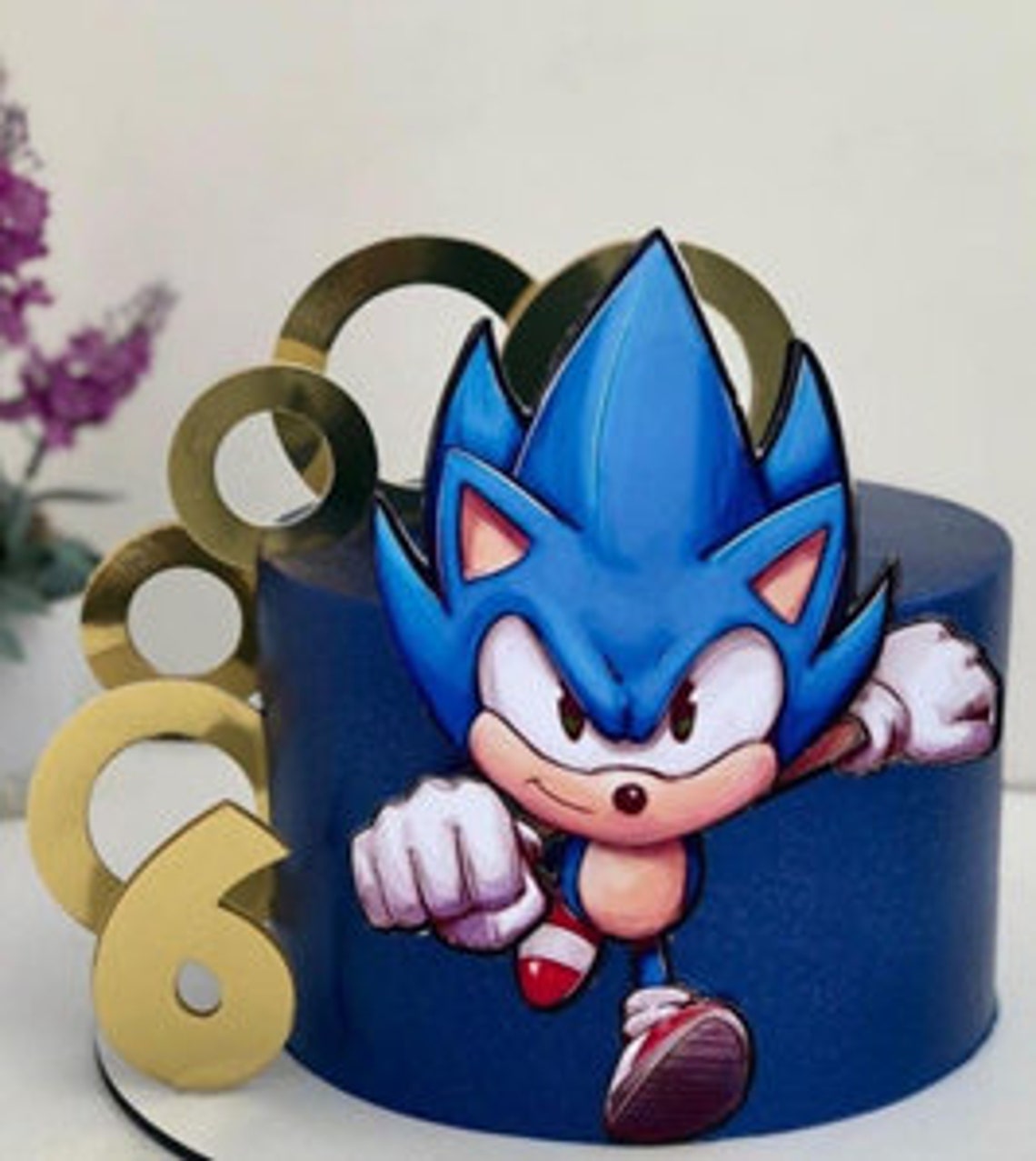 Sonic Cake Topper Sonic Cake Topper Boys - Etsy
