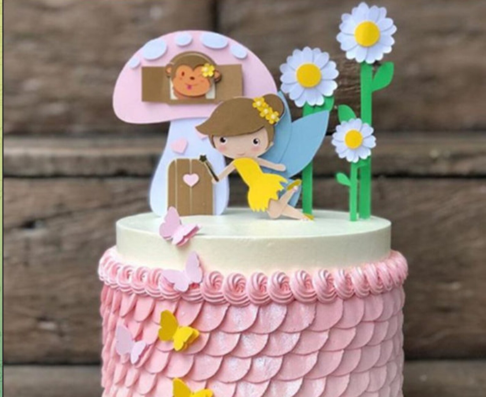 Fairy Cake Topper. Little Fairy. Cake Topper. Fairy. Pequena Fada. Topo ...