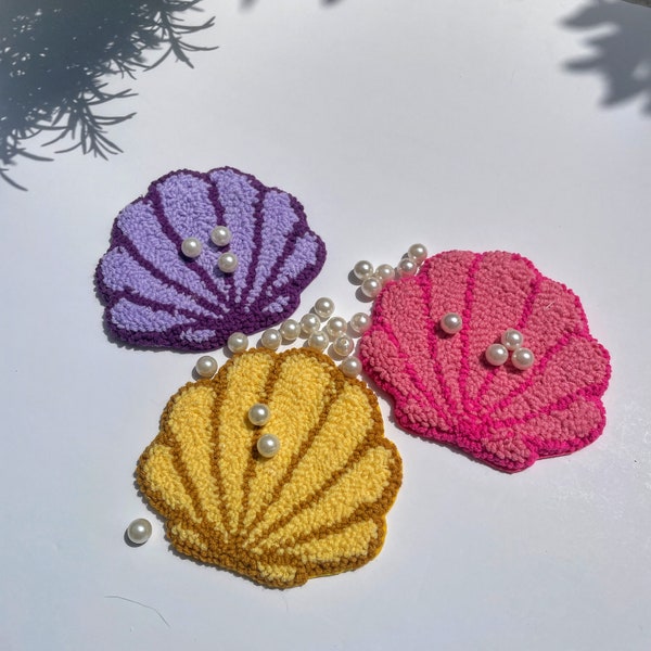 Sea Shell Coasters - Etsy