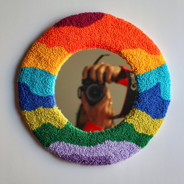 Tufted Mirror - Etsy