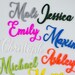 Place Names for Wedding Guests, Simple Place Sign for Party Guests ...
