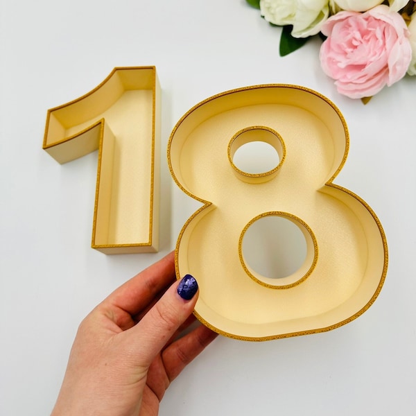 Fillable Number Charcuterie Tray - Etsy