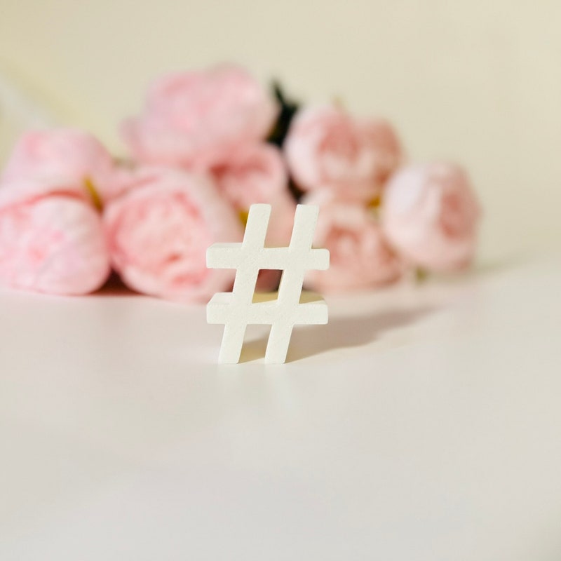Hashtag Print - Etsy