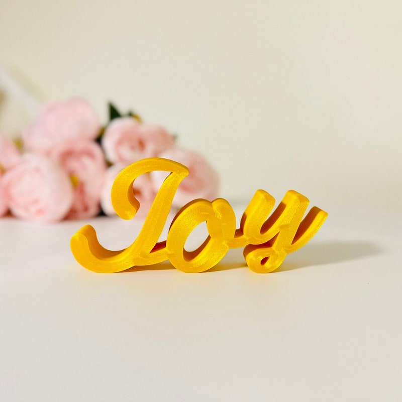 Wooden Joy Sign - Etsy