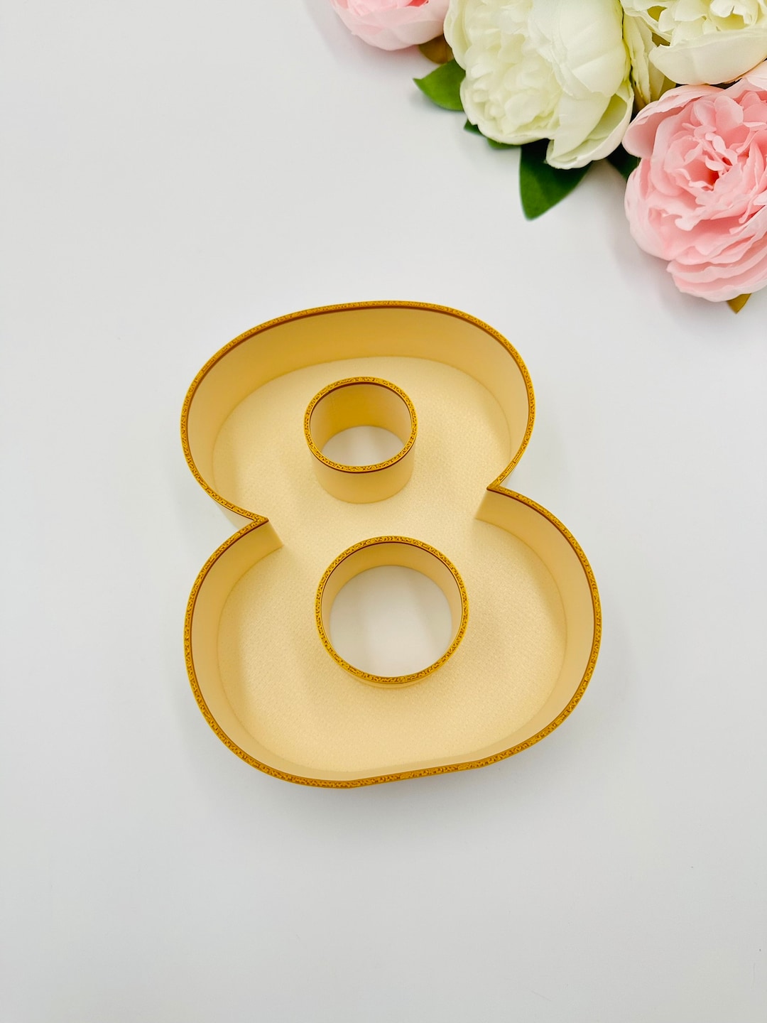 Fillable Number Tray Birthday Decoration Empty Custom Charcuterie Tray ...