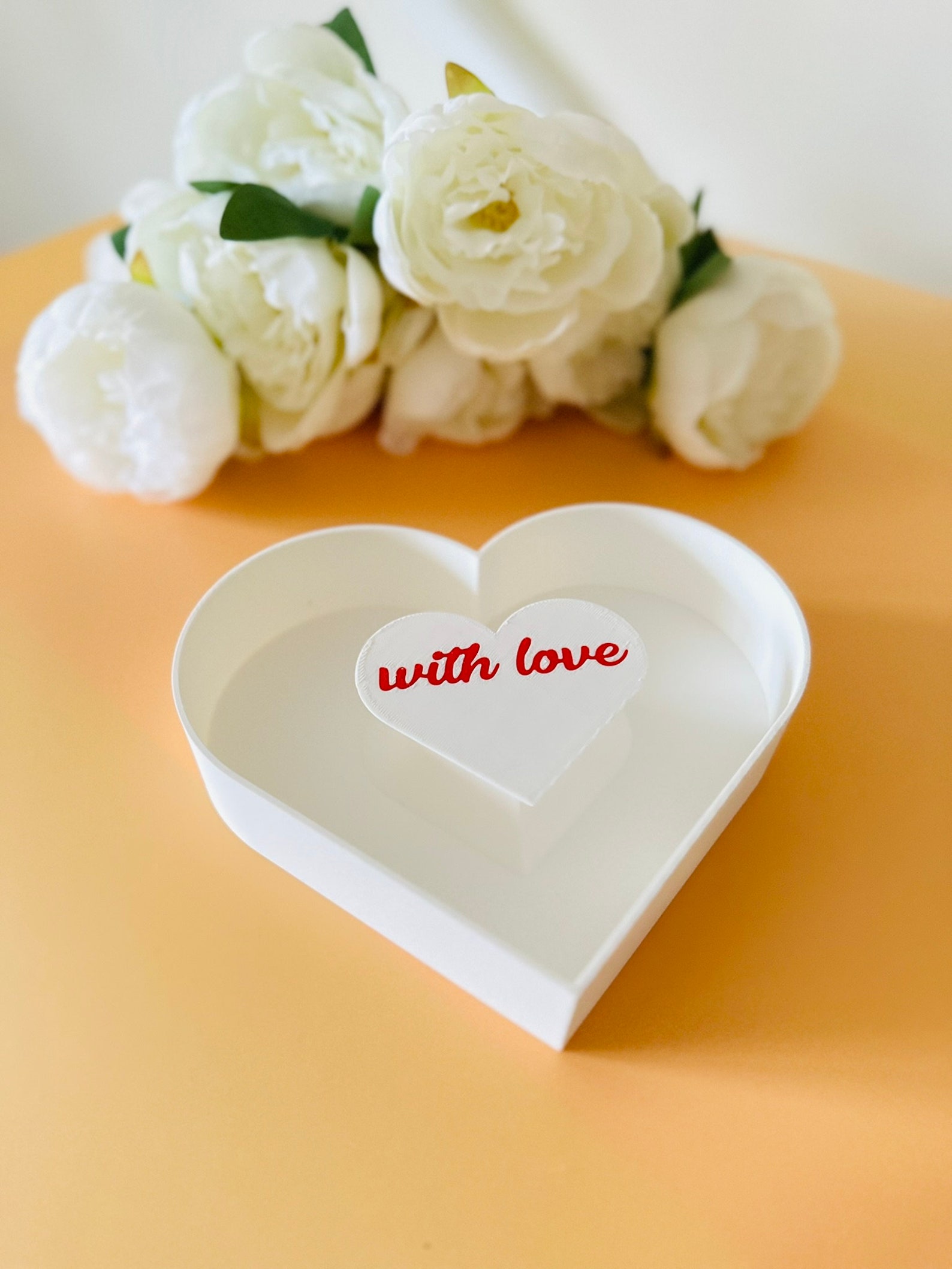 7 Fillable Heart Shape Box Tray for Valentines Day Decorations Empty ...