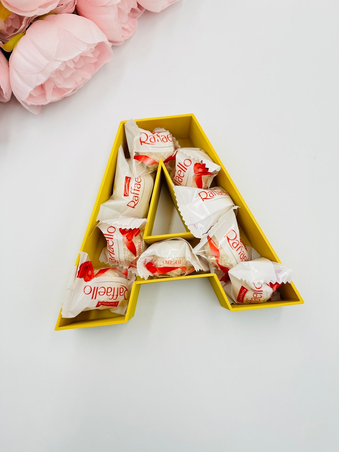 10" Fillable Letters 3D Freestanding Empty Letters Box Self Standing ...