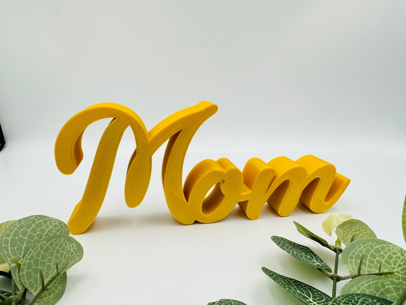 MOM Freestanding Table Sign Custom Mothers Day Gift for Mom - Etsy