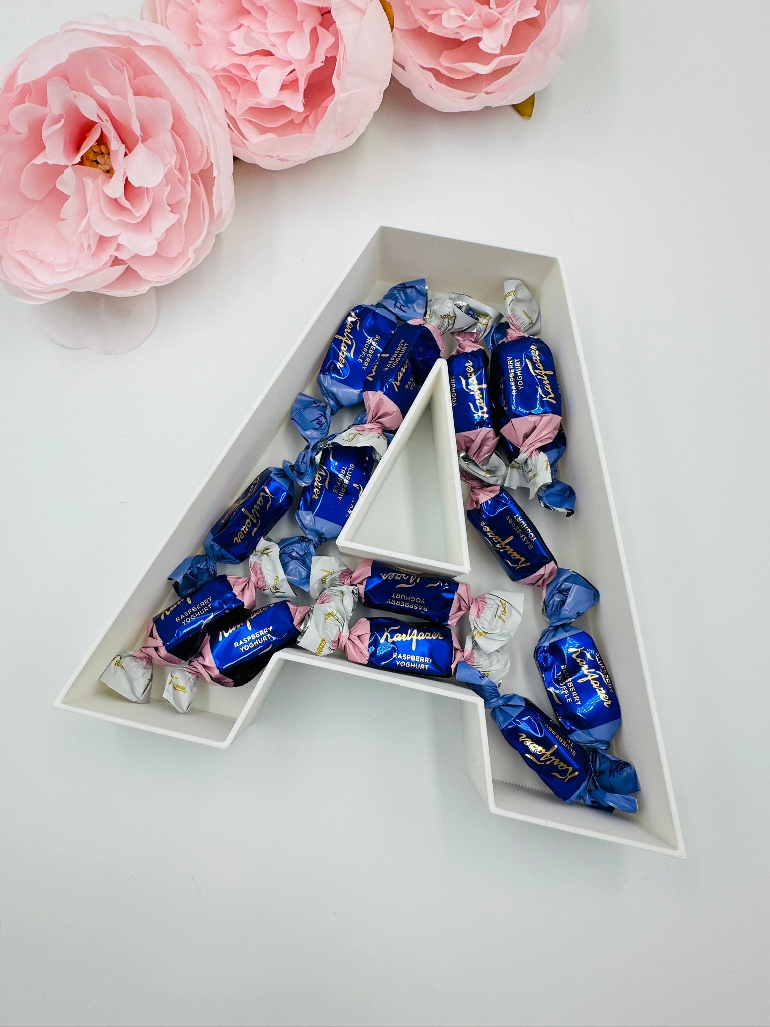 6,5 Hollow Fillable Letter Freestanding Empty Letter Box Self Standing ...