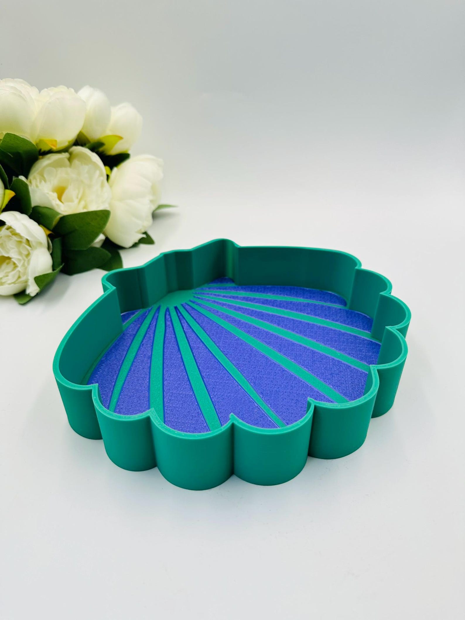 Sea Shell Tray With Drink Tags Mermaid Party Decors Beach Bridal Shower ...