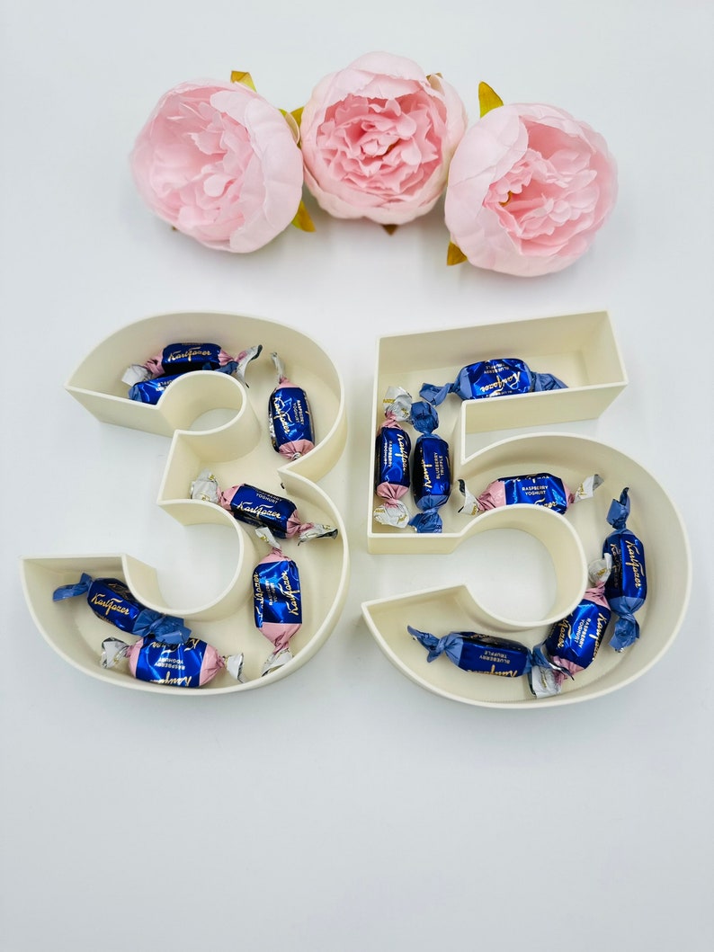 Charcuterie Fillable Letter 6 Tray Box for Treats Birthday Table ...