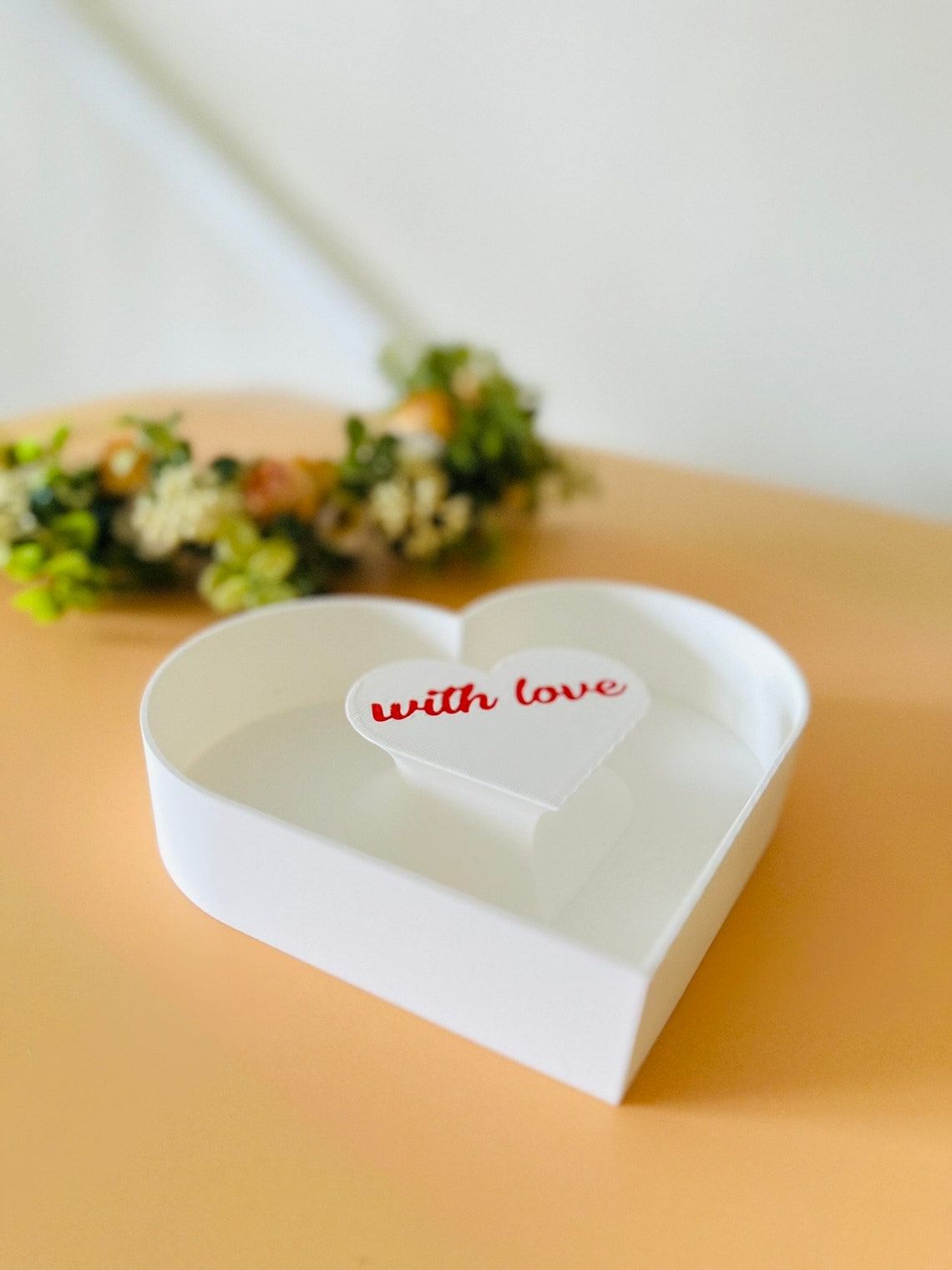 Fillable Heart Shape Tray 7 Box for Valentines Day Decorations Empty ...