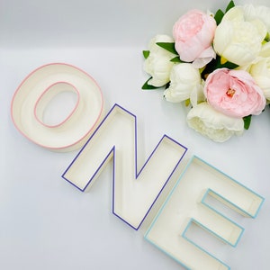 Fillable Number Tray Birthday Decoration Empty Custom Charcuterie Tray ...