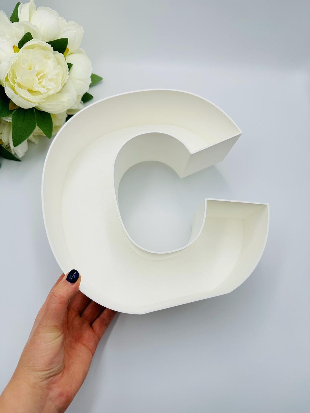 Big Size Fillable Letter Tray Box Birthday Decorations Empty Initial ...