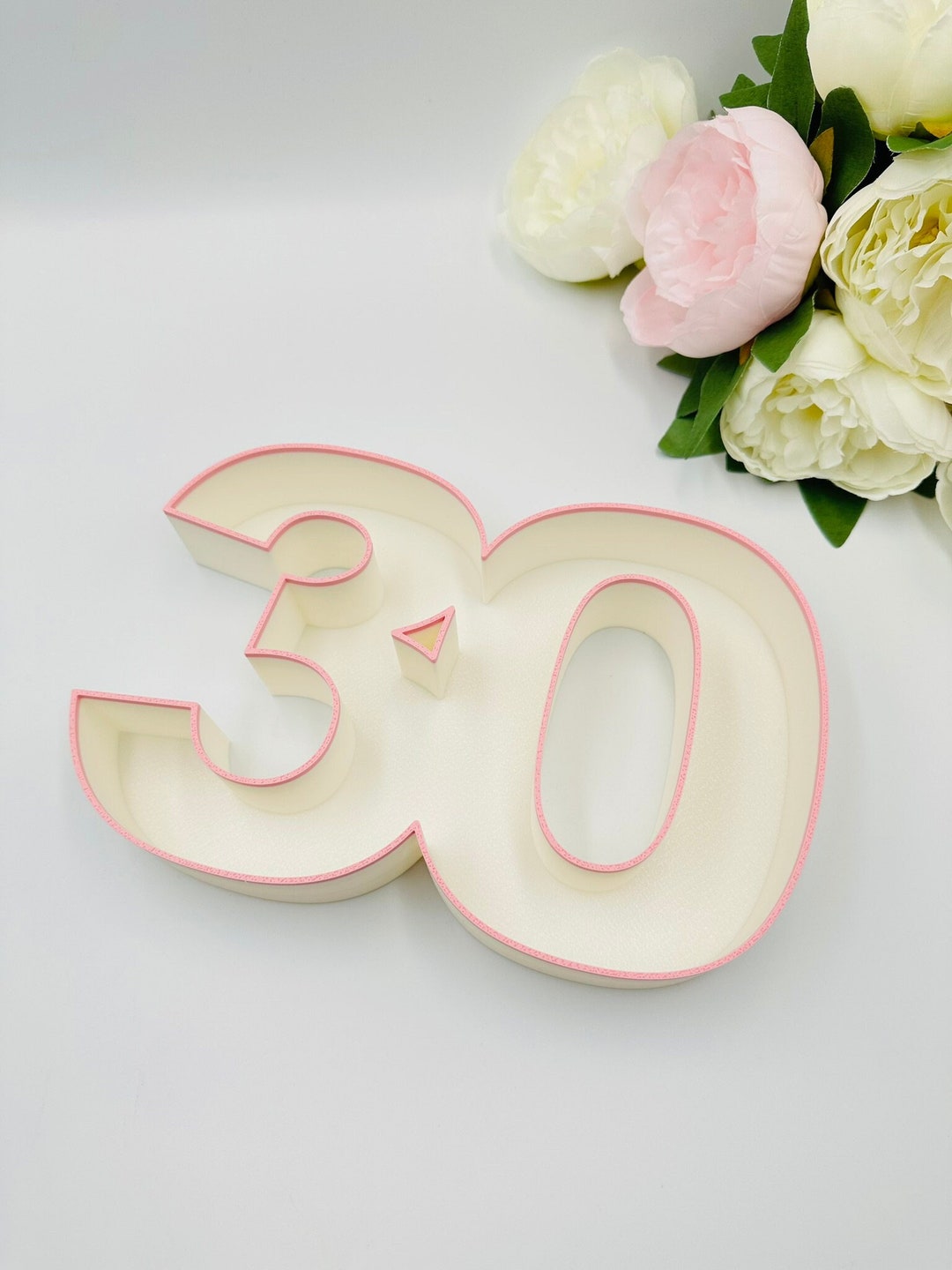 Fillable Joint Numbers 6,5'' Tray Sweet 16 Birthday Number Box for ...