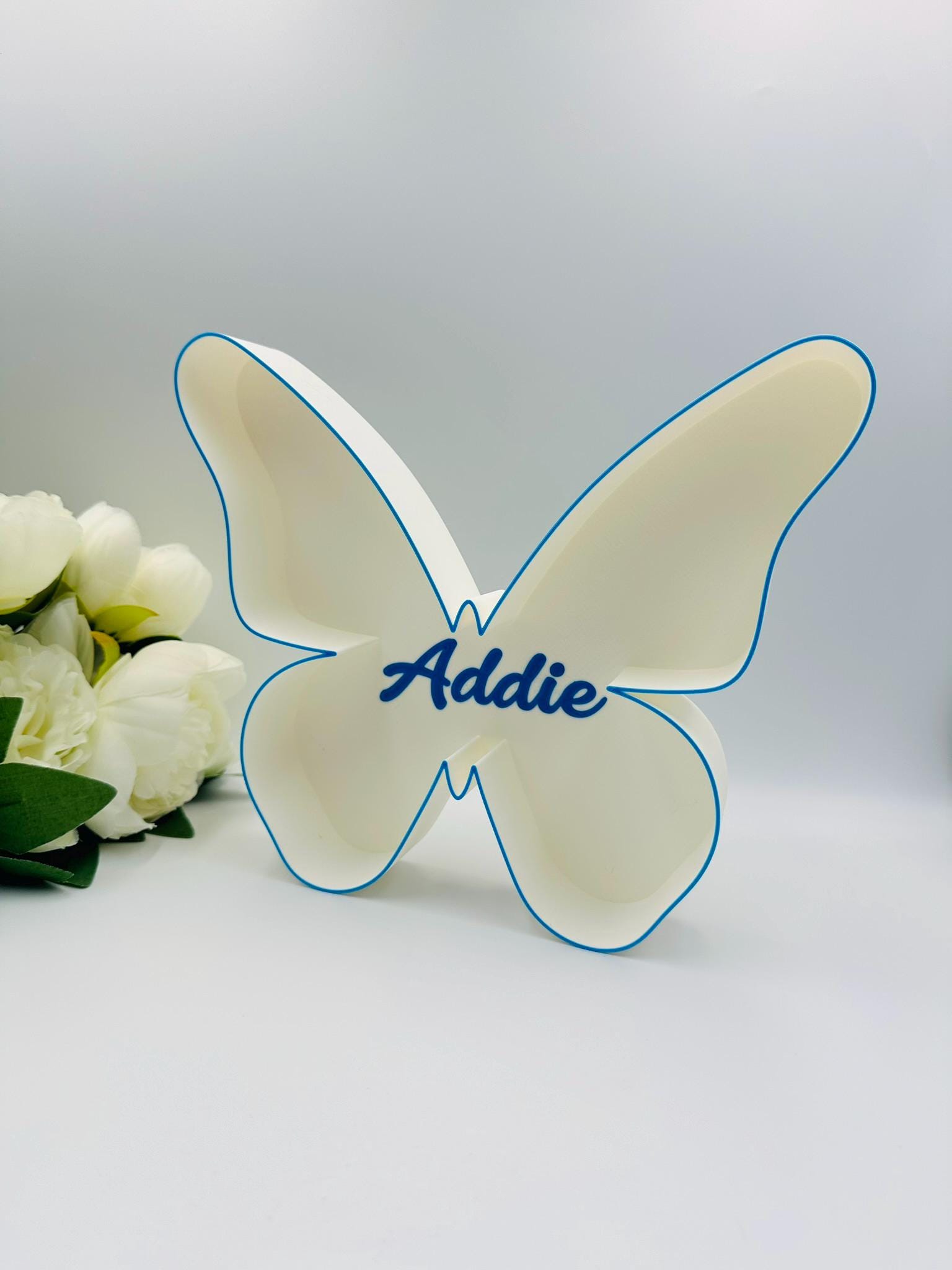 Butterfly Shape Tray Fluttering Baby Shower Baby Girl Party Decorations ...