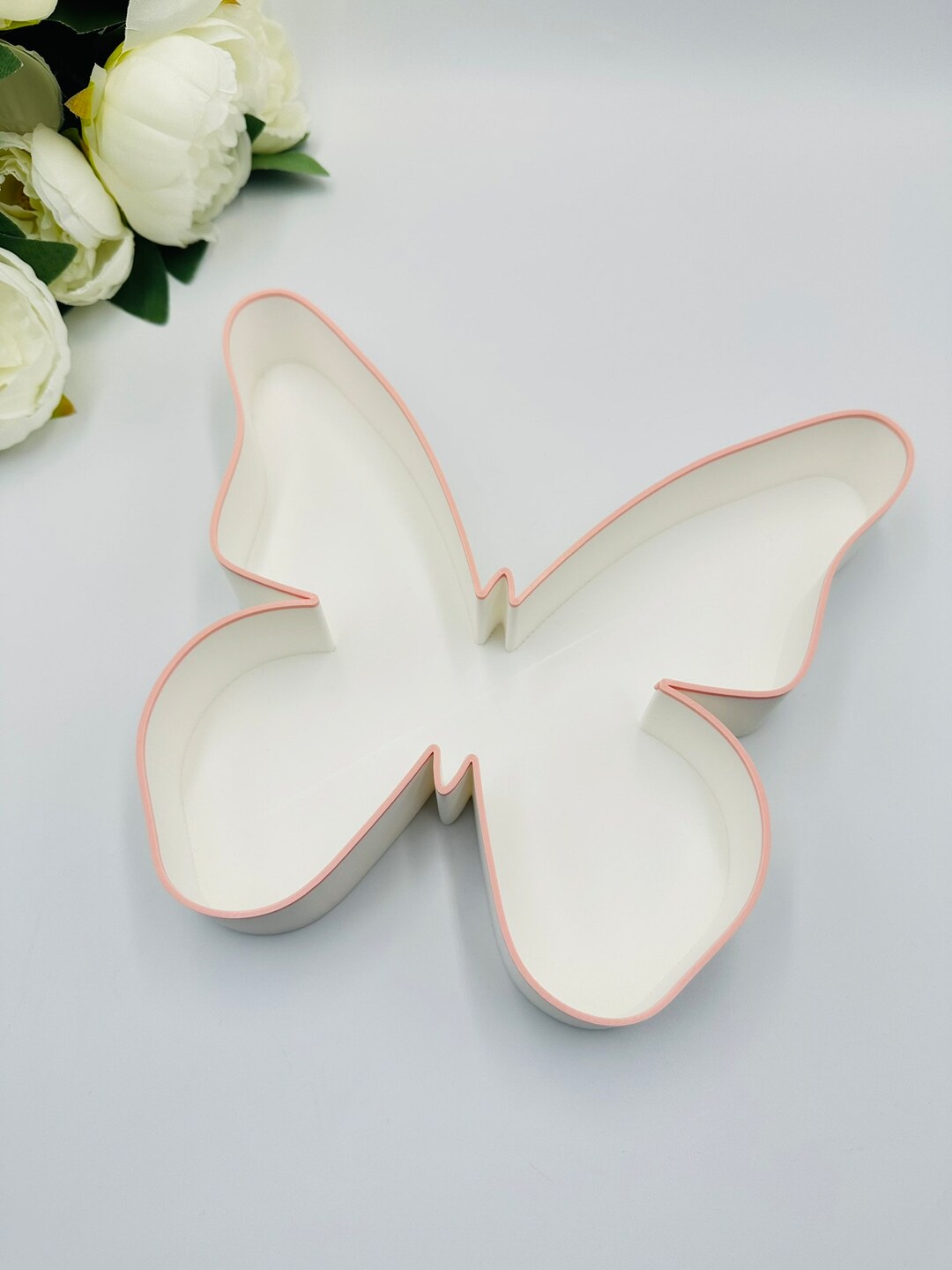 Butterfly Shape Tray Fluttering Baby Shower Baby Girl Party Decorations ...