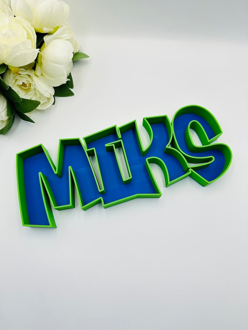 Fillable Kids Name Tray Birthday Decoration for Children Empty Name ...