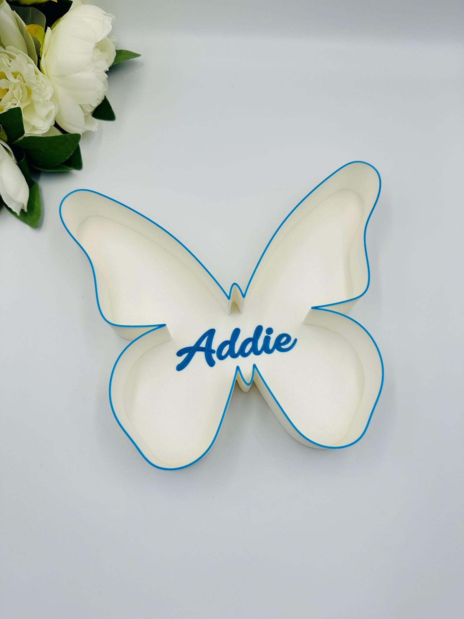 Butterfly Shape Tray Fluttering Baby Shower Baby Girl Party Decorations ...