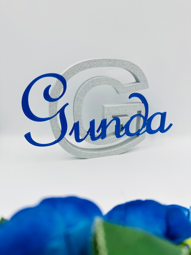 Letter Sign for Nursery With Baby Name, Freestanding Kids Name Décor ...