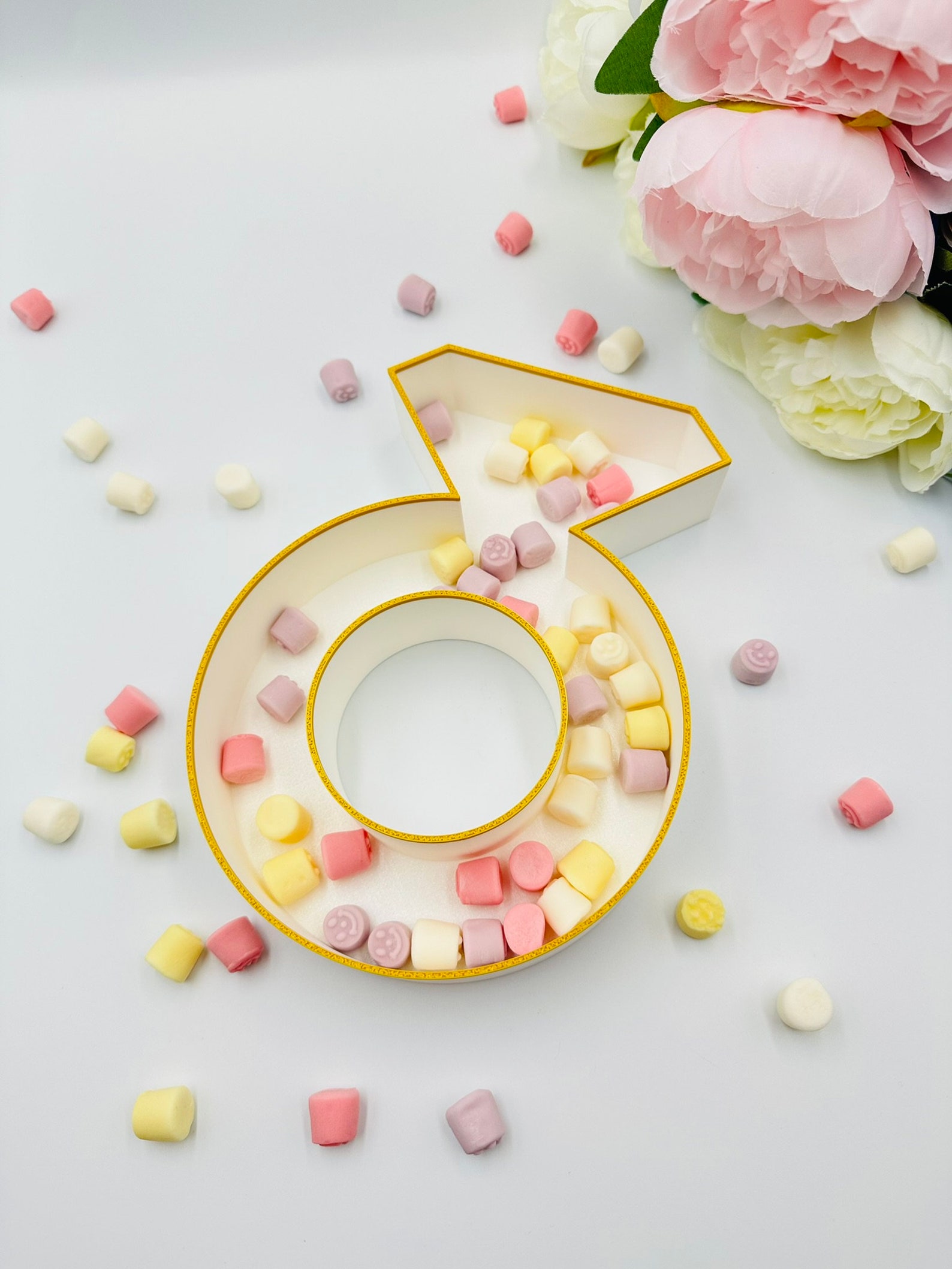 Fillable Ring Shape Tray Engagement Surprise Decorations Will You Merry ...