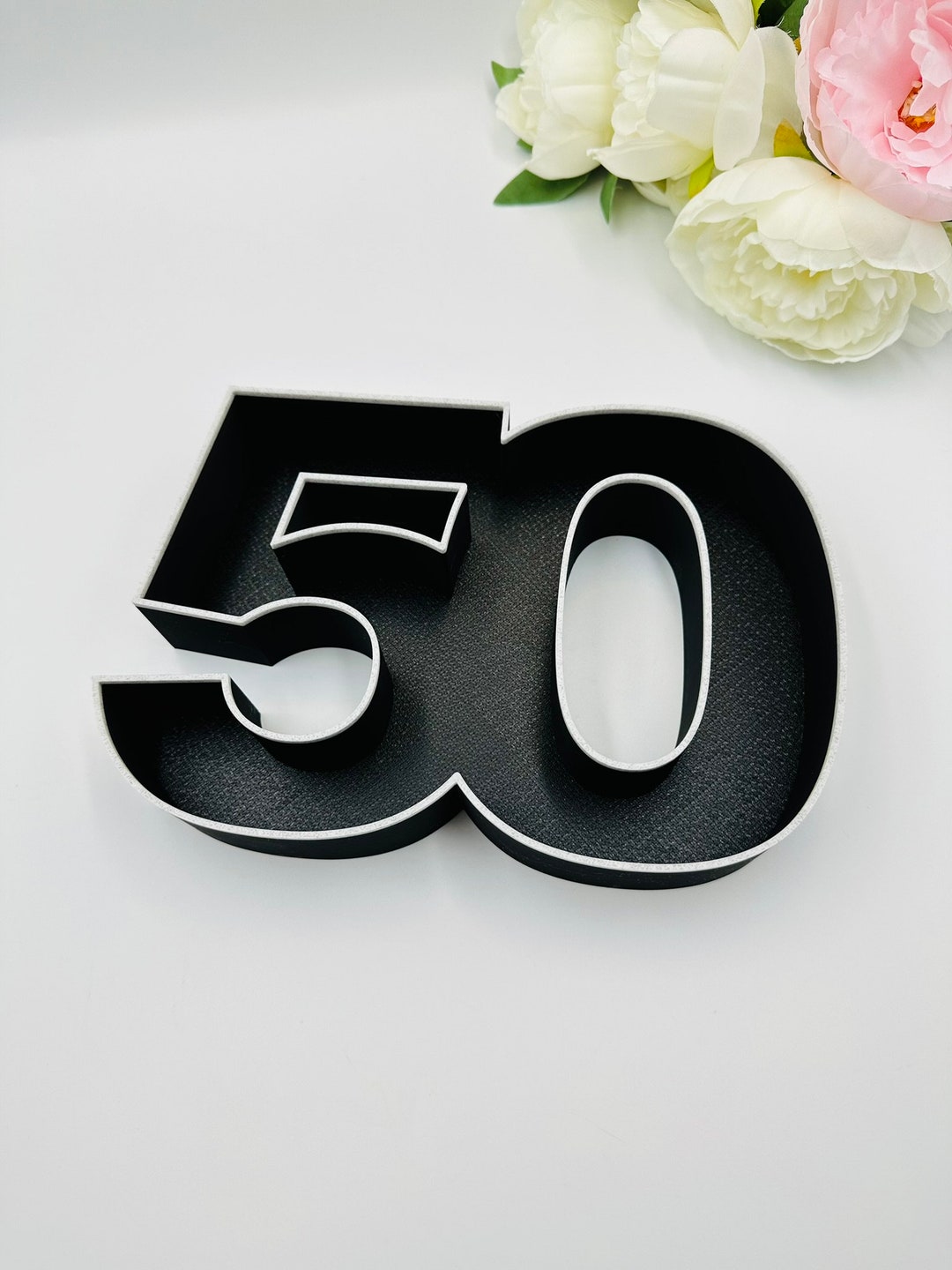 Fillable Joint Numbers 6,5'' Tray Sweet 16 Birthday Number Box for ...