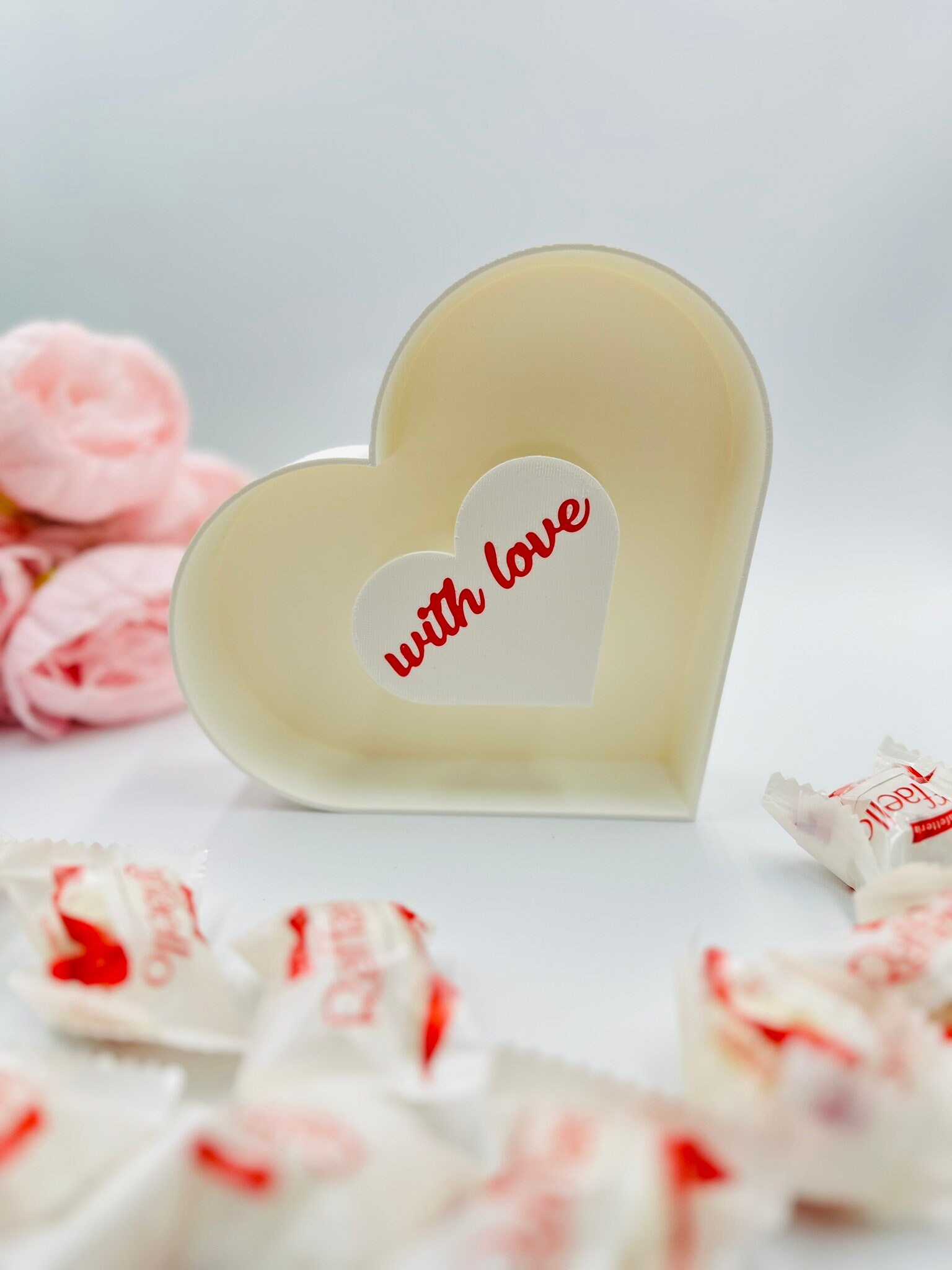 Fillable Heart Shape Tray 7 Box for Valentines Day Decorations Empty ...