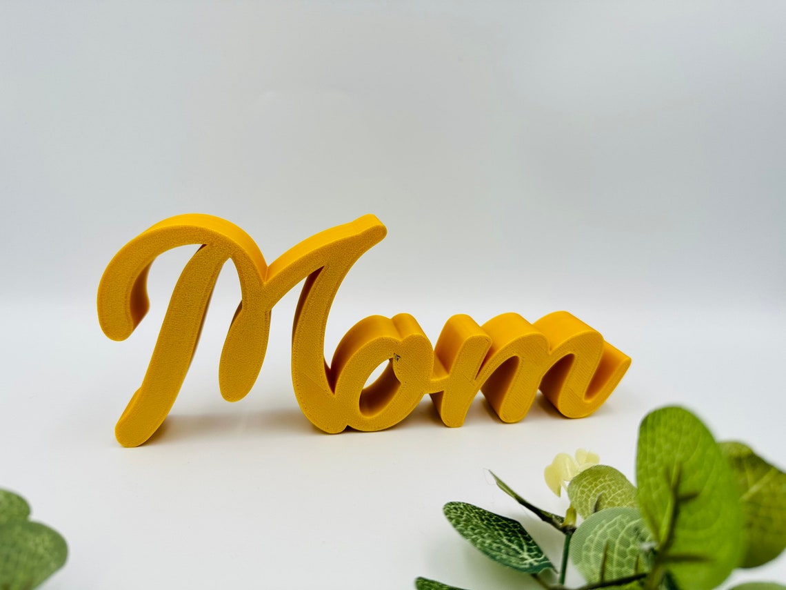 MOM Freestanding Table Sign Custom Mothers Day Gift for Mom - Etsy