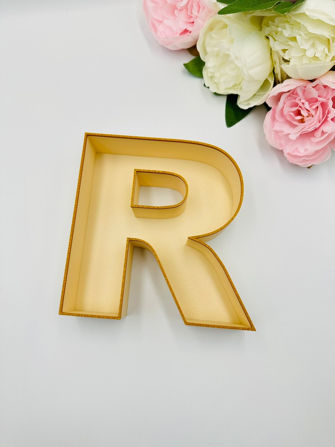 Fillable Letter Tray for Birthday Numbers Decoration Empty Number ...